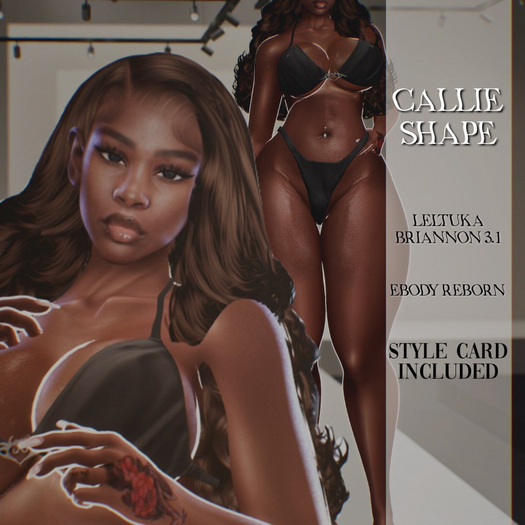 Second Life Marketplace - CALLIE SHAPE [Lel Briannon + Reborn]